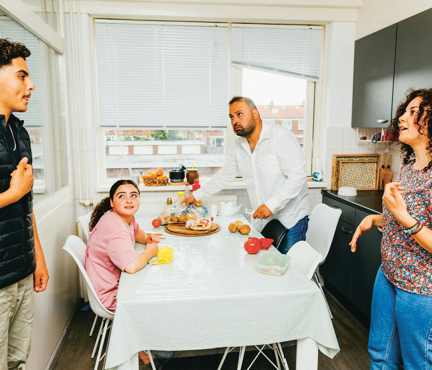 Na de gezinshereniging begon het leven pas echt